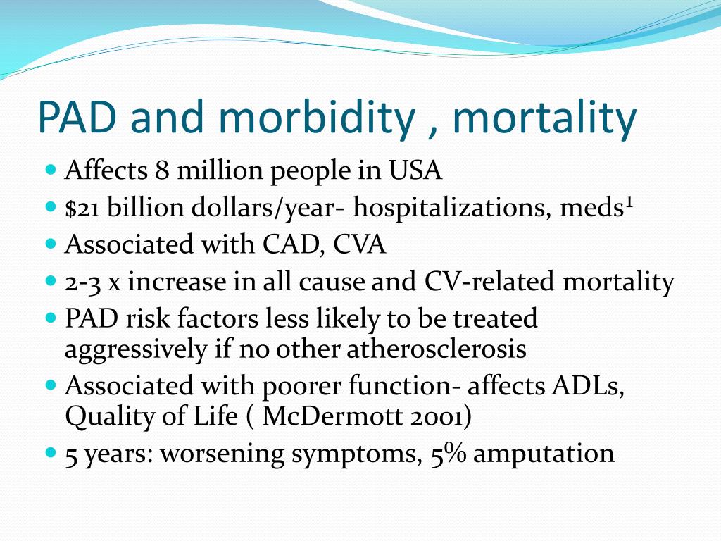 PPT - Understanding Peripheral Arterial Disease (PAD) of the Lower Limb ...