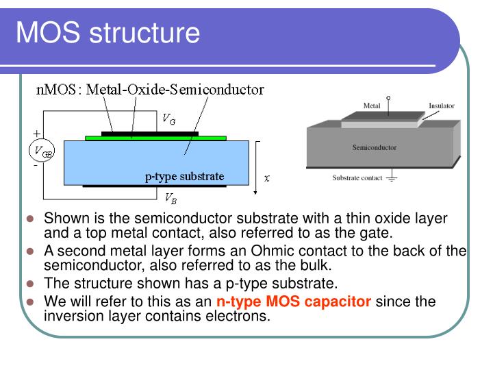 PPT - Metal-Oxide-Semiconductor (MOS) PowerPoint Presentation - ID:6611217