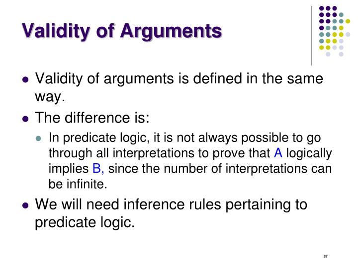 PPT - Limitations of Propositional Logic PowerPoint Presentation - ID ...