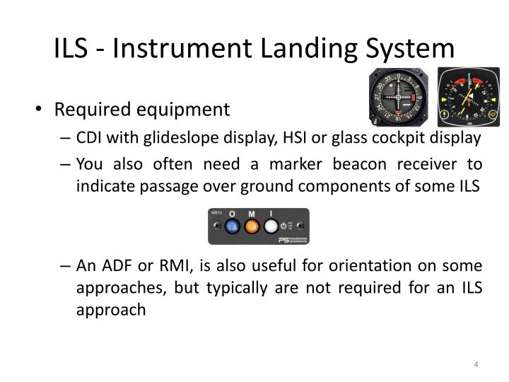 PPT - ILS Approaches PowerPoint Presentation - ID:6613078