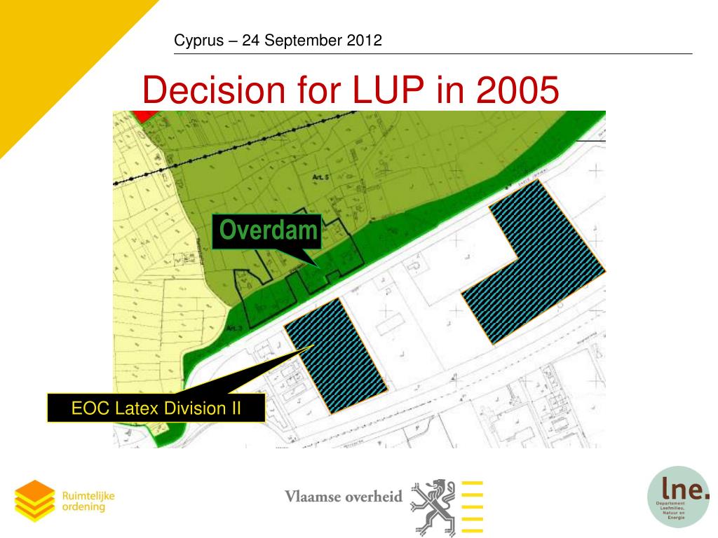 PPT - Land Use Planning in the Flemish Region and Seveso Establishments ...