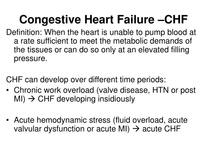 PPT - Congestive Heart Failure Pathophysiology and other relations ...