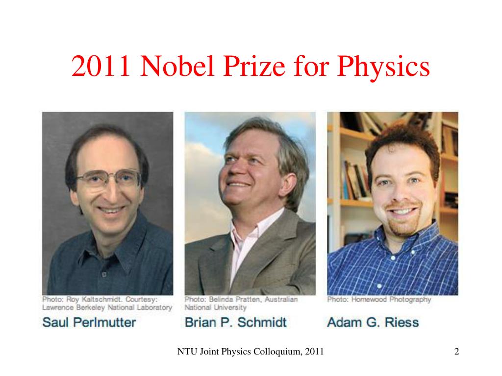 PPT - The Runaway Universe: Exploring the 2011 Nobel Prize in Physics ...