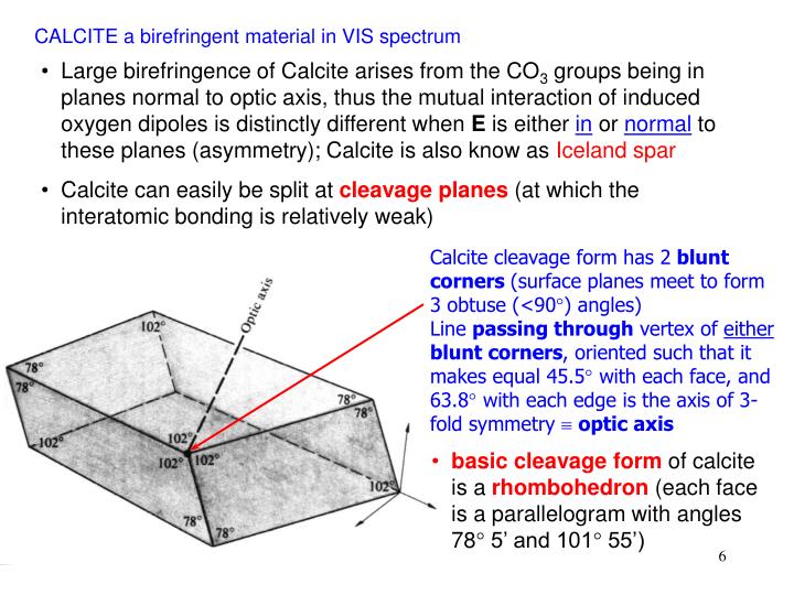 PPT - Production of polarized light through birefringence PowerPoint ...