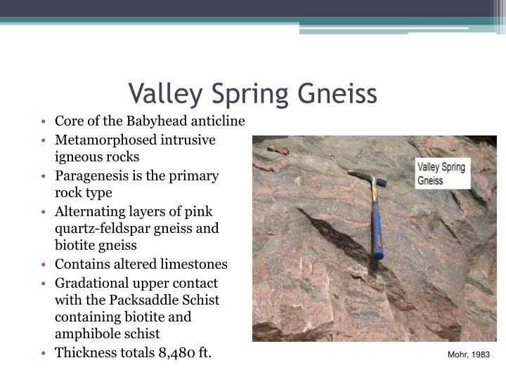 PPT - Grenville Basement Igneous & Metamorphic Rocks of the Llano ...