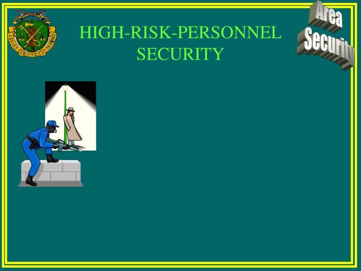 PPT - AREA SECURITY PowerPoint Presentation - ID:6616963