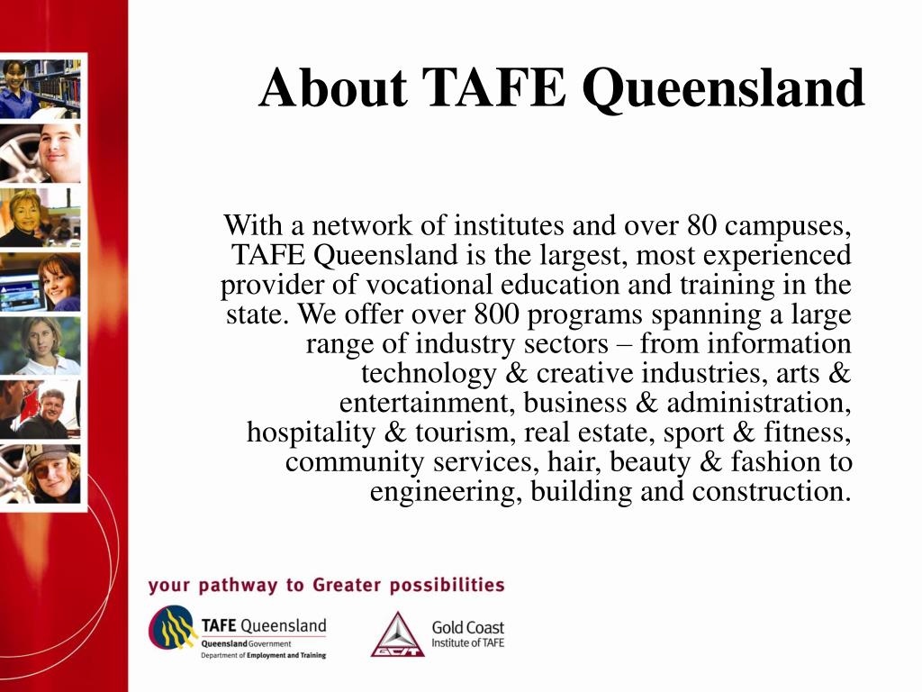 PPT - Gold Coast Institute of TAFE Queensland's 2007 Public Training ...