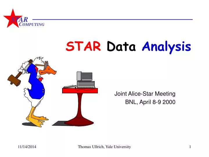 PPT - STAR Data Analysis PowerPoint Presentation, free download - ID ...