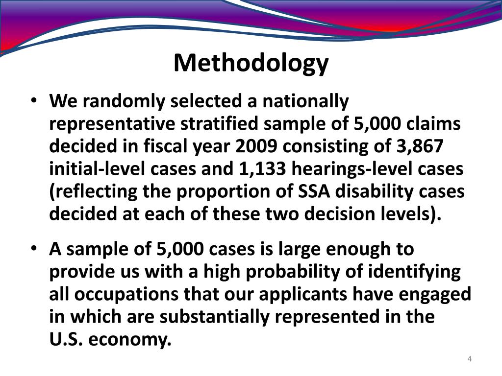 PPT - Occupational and Medical-Vocational Claims Review Study Mark ...