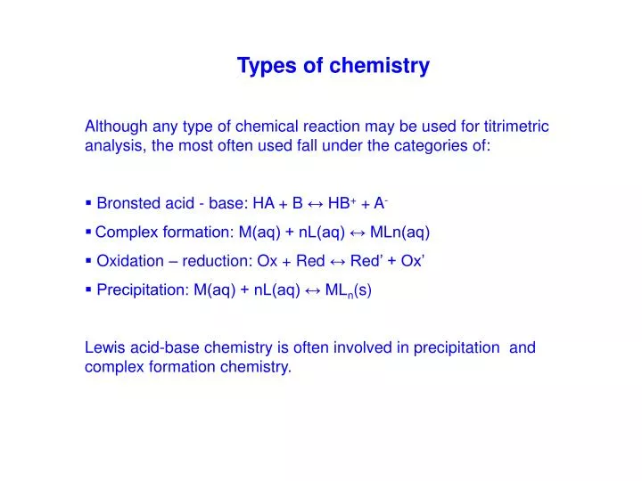 PPT - Types of chemistry PowerPoint Presentation, free download - ID ...