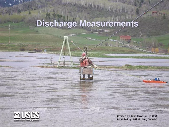 PPT - Discharge Measurements PowerPoint Presentation, free download ...