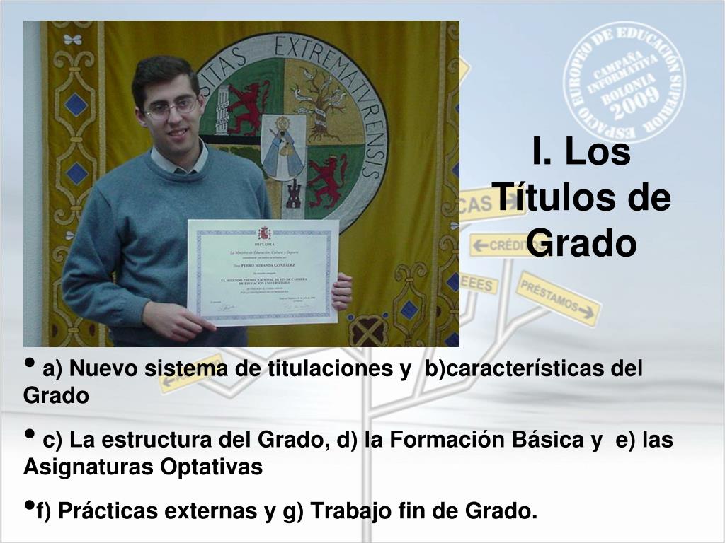 PPT - Nuevos títulos universitarios PowerPoint Presentation, free ...