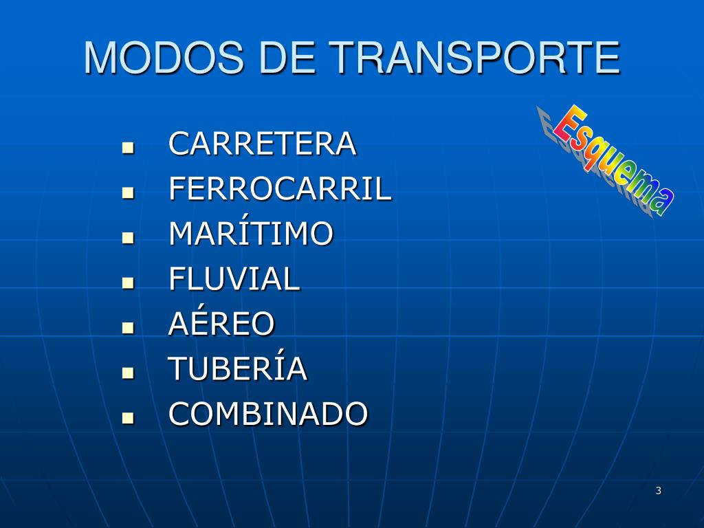 PPT - TRANSPORTE Y LOGÍSTICA PowerPoint Presentation, free download ...