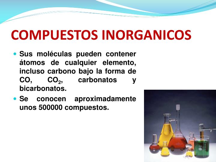 PPT - COMPUESTOS INORGANICOS PowerPoint Presentation - ID:6623596