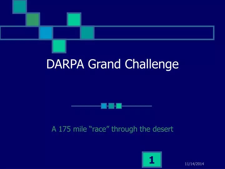 PPT - DARPA Grand Challenge PowerPoint Presentation, free download - ID ...