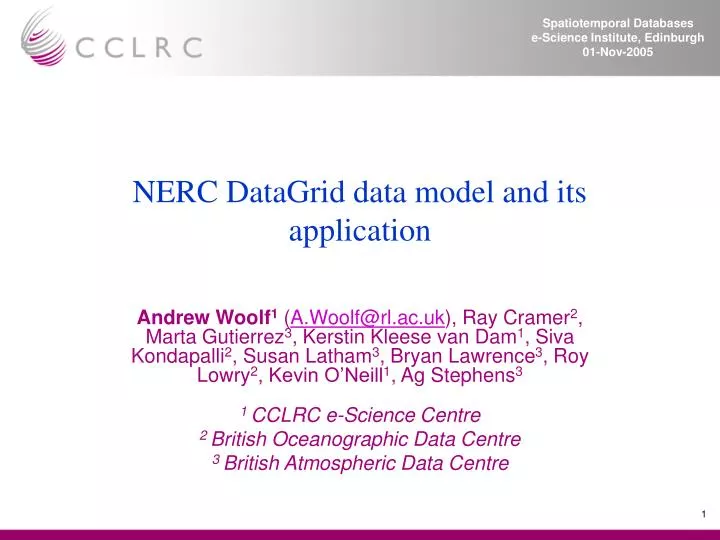 Ppt Nerc Datagrid Data Model And Its Application Powerpoint Presentation Id6625199