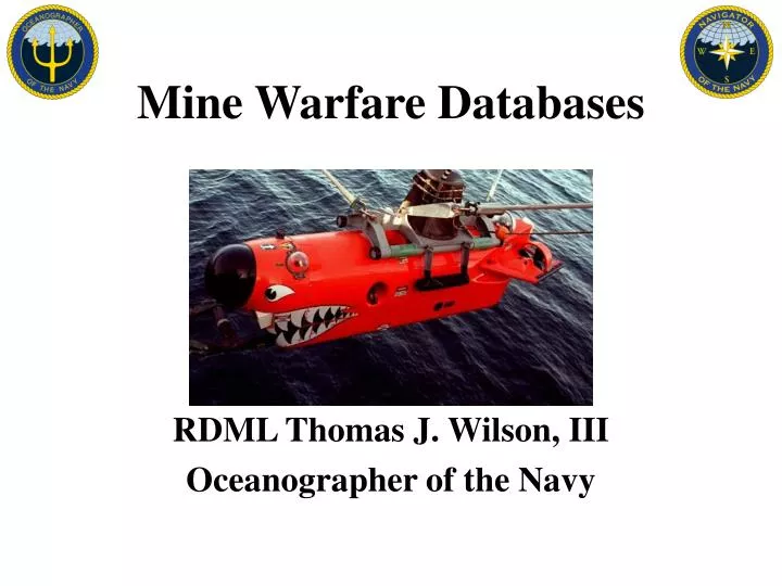 PPT - Mine Warfare Databases PowerPoint Presentation, free download ...