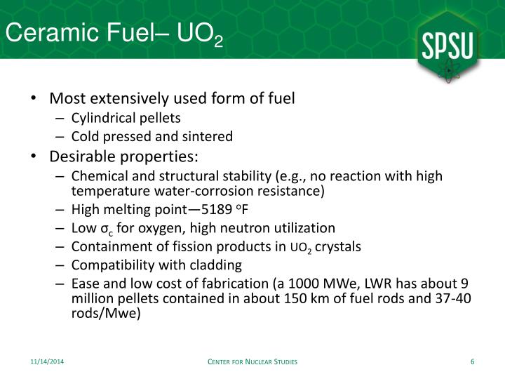 PPT - Nuclear Fuel Cycle Reactor Fuel Design and Fabrication PowerPoint ...