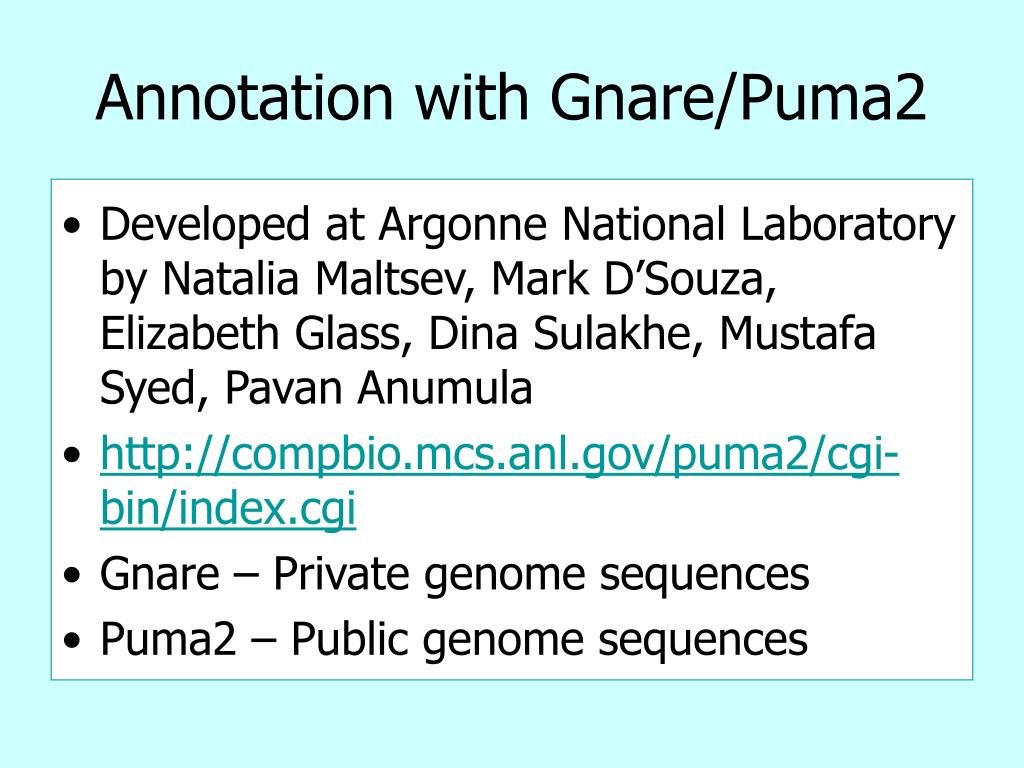 PPT - Automated Annotation of Microbial Genomes, Opportunities and ... PPT - Automated Annotation of Microbial Genomes, Opportunities and ...
