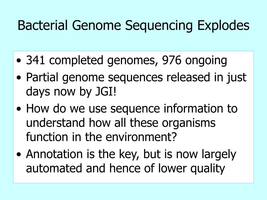 PPT - Automated Annotation of Microbial Genomes, Opportunities and ... PPT - Automated Annotation of Microbial Genomes, Opportunities and ...