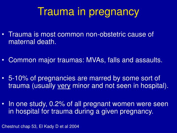 PPT - The pregnant trauma patient PowerPoint Presentation - ID:6627215