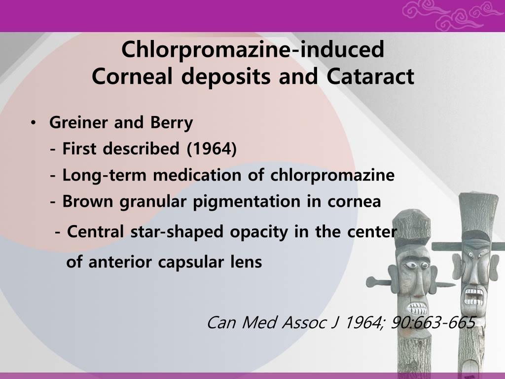 PPT - Methotrimeprazine-induced Corneal Deposits and Cataract ... PPT - Methotrimeprazine-induced Corneal Deposits and Cataract ...