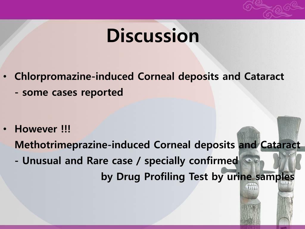 PPT - Methotrimeprazine-induced Corneal Deposits and Cataract ... PPT - Methotrimeprazine-induced Corneal Deposits and Cataract ...