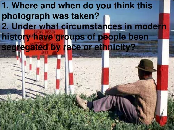 PPT - Examples of modern segregation… PowerPoint Presentation, free ...