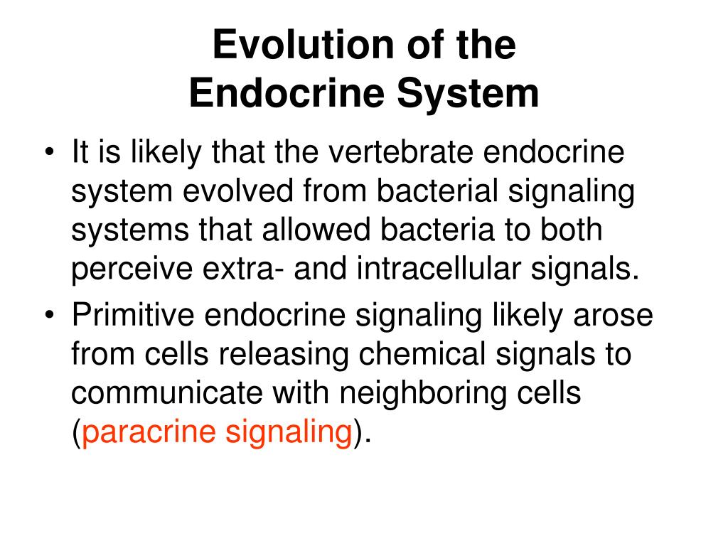 PPT - ENDOCRINOLOGY The scientific study of the endocrine glands and ...