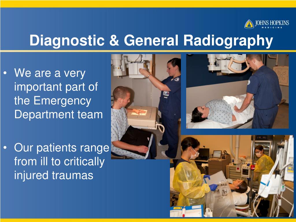 PPT - The Radiography Student at The Johns Hopkins Hospital PowerPoint ...