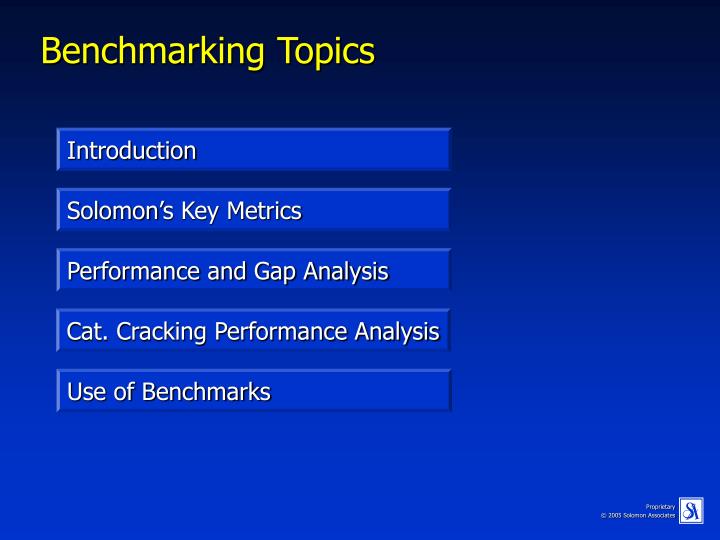 PPT - Solomon’s Worldwide Energy Industry Benchmarking PowerPoint ...