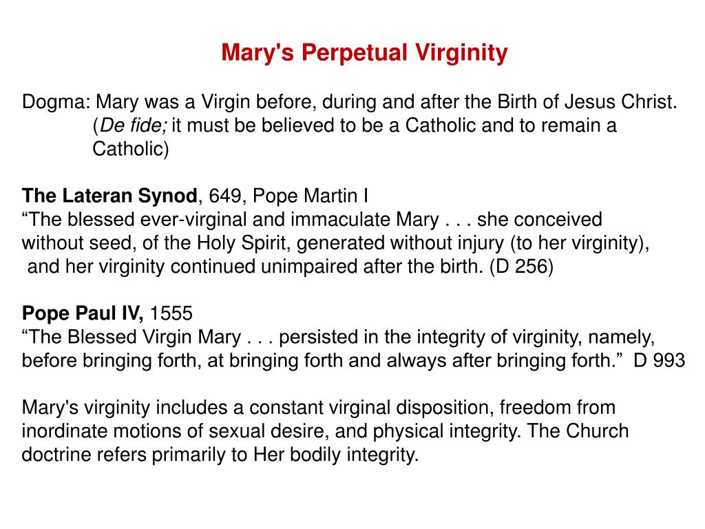 PPT - MARY MOTHER OF JESUS, MOTHER OF GOD PowerPoint Presentation, free ...