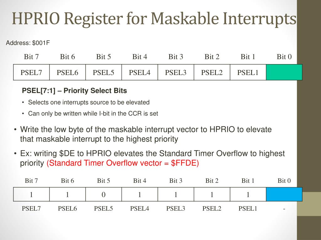 PPT - Interrupts, Phototransistors, Opto -isolators, Triacs , and ...