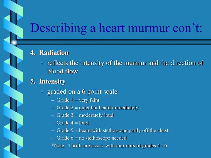 PPT - Heart Murmurs PowerPoint Presentation - ID:6633434