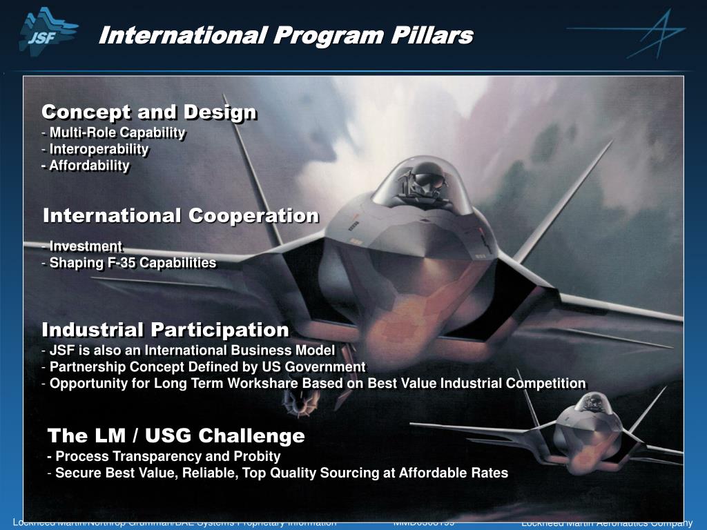 PPT - F-35 An International Collaboration Jon Waldrop Dir ...