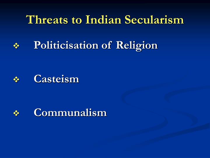 PPT - Secularism in India PowerPoint Presentation - ID:6636619