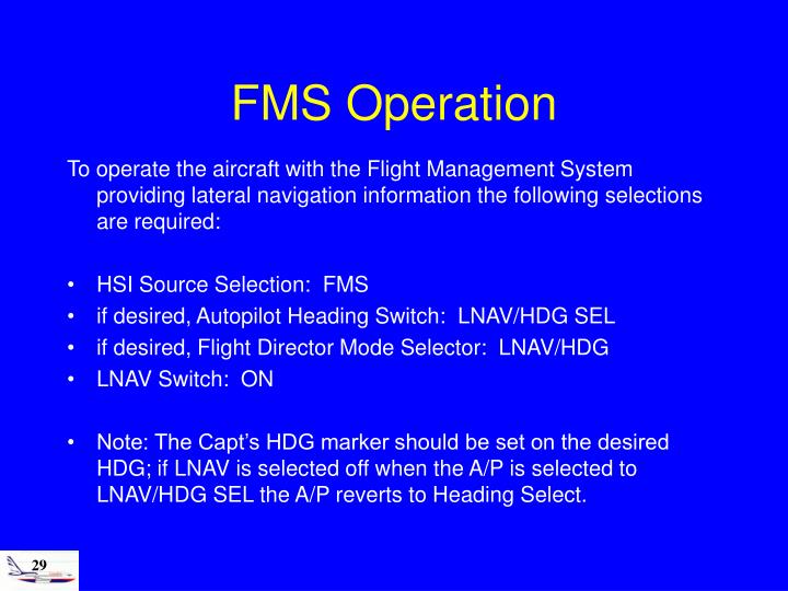 PPT - B737 GPS/FMS PowerPoint Presentation - ID:6636677