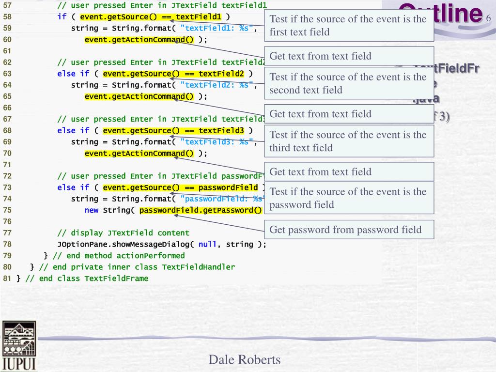 Ppt Gui Programming Using Java Event Handling Powerpoint Presentation Id6636851