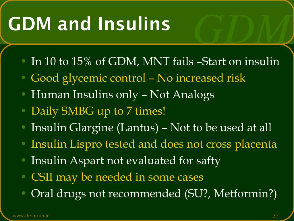 PPT - Gestational Diabetes Mellitus PowerPoint Presentation, free ...