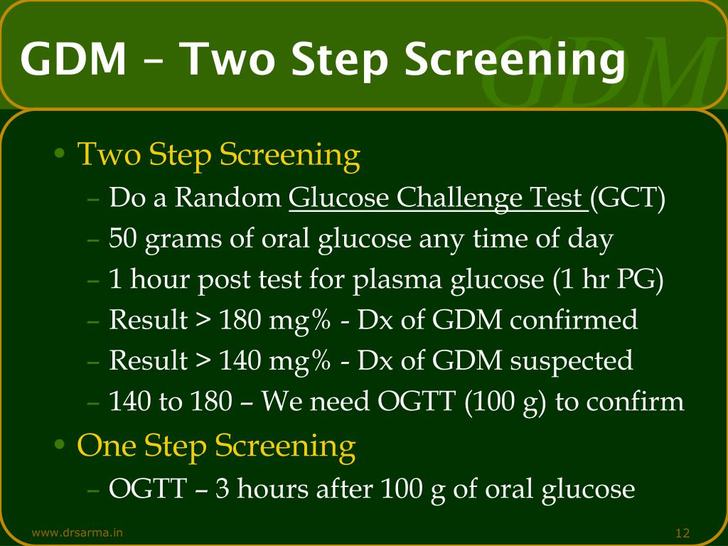 PPT - Gestational Diabetes Mellitus PowerPoint Presentation, free ...