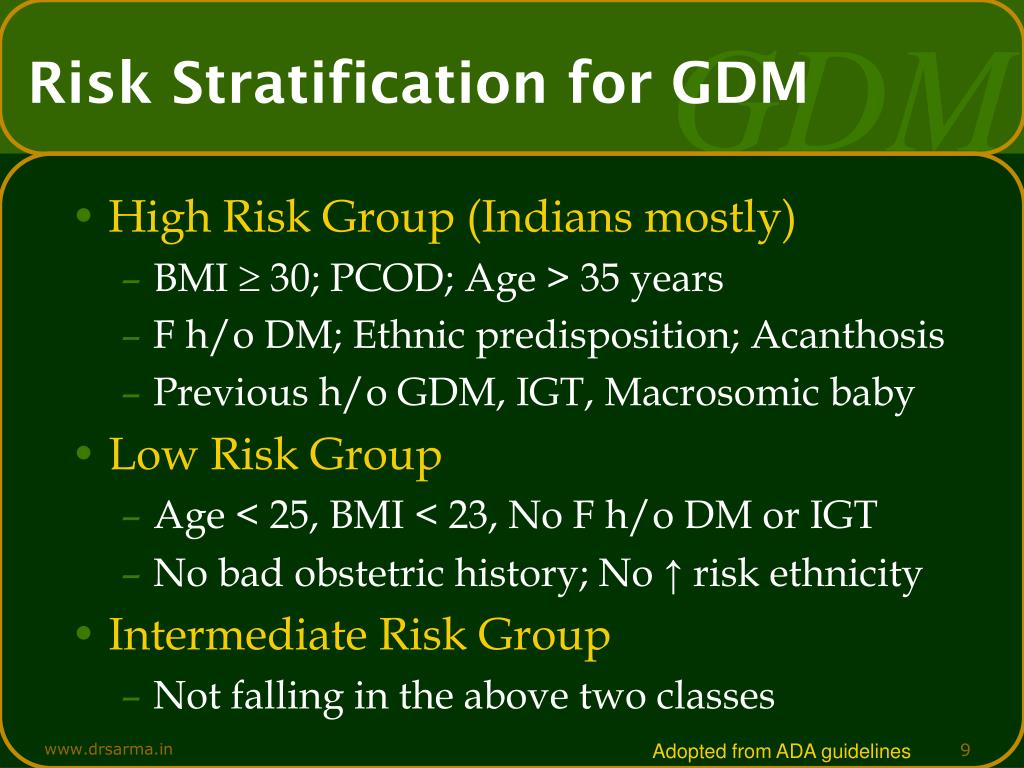 PPT - Gestational Diabetes Mellitus PowerPoint Presentation, free ...