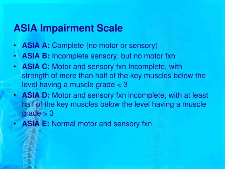 PPT - Spinal Cord Injury PowerPoint Presentation - ID:6638740