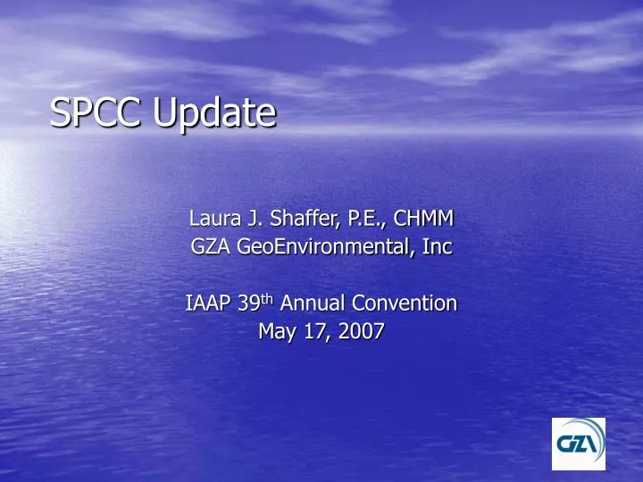 PPT - SPCC Update PowerPoint Presentation, free download - ID:6638915