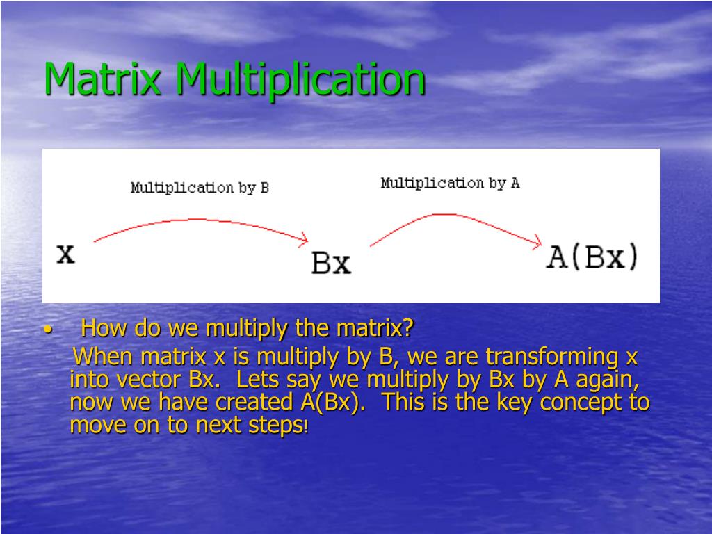 PPT - Matrix Multiplication PowerPoint Presentation, free download - ID ... PPT - Matrix Multiplication PowerPoint Presentation, free download - ID ...