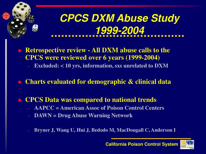 PPT - Teenage Dextromethorphan Abuse: A Rising Trend PowerPoint ...