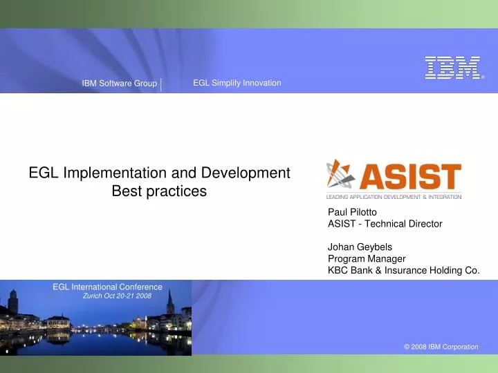 PPT - EGL Implementation and Development Best practices PowerPoint ...