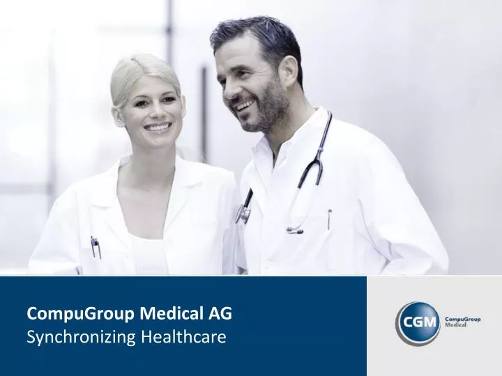 PPT - CompuGroup Medical AG Synchronizing Healthcare PowerPoint ...