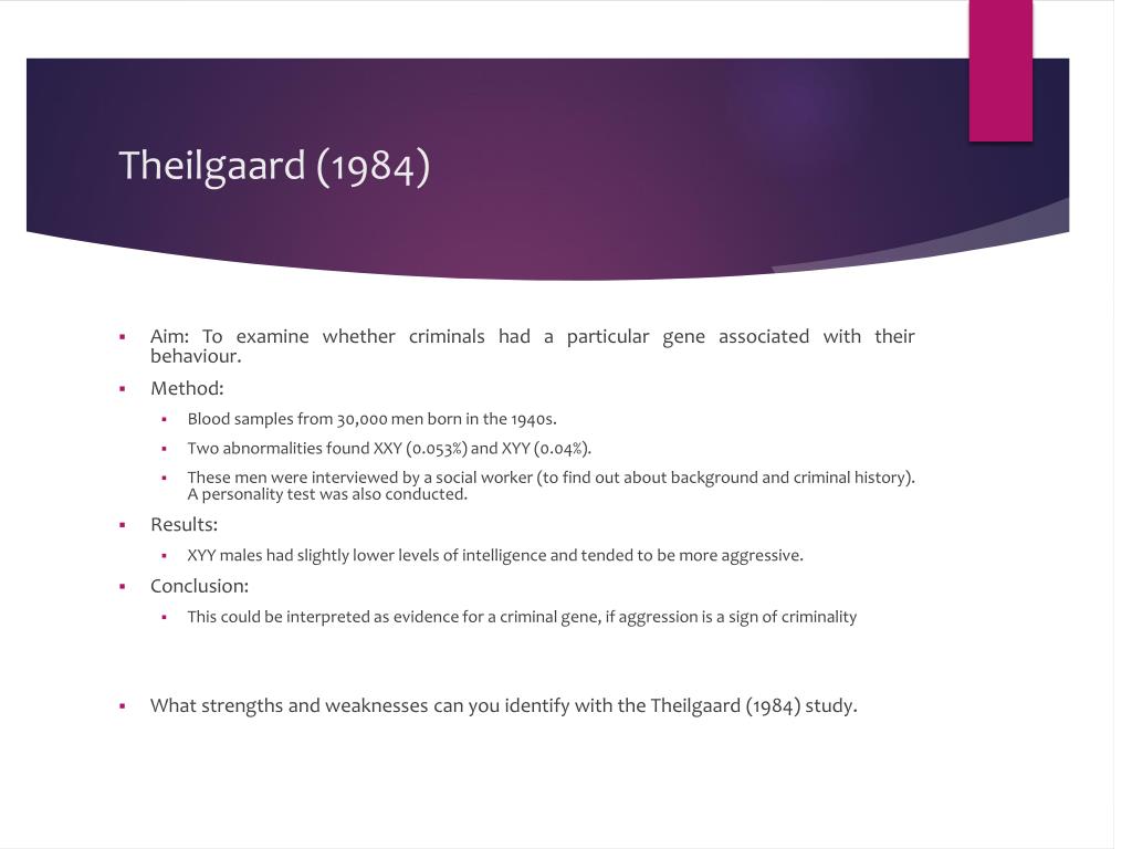 PPT - Topic E: are criminals born or made? PowerPoint Presentation ...