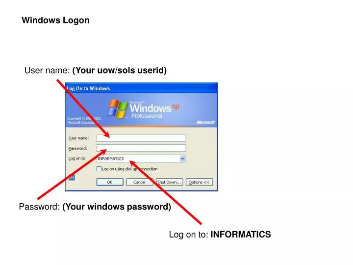 PPT - Windows Logon PowerPoint Presentation, free download - ID:6645137