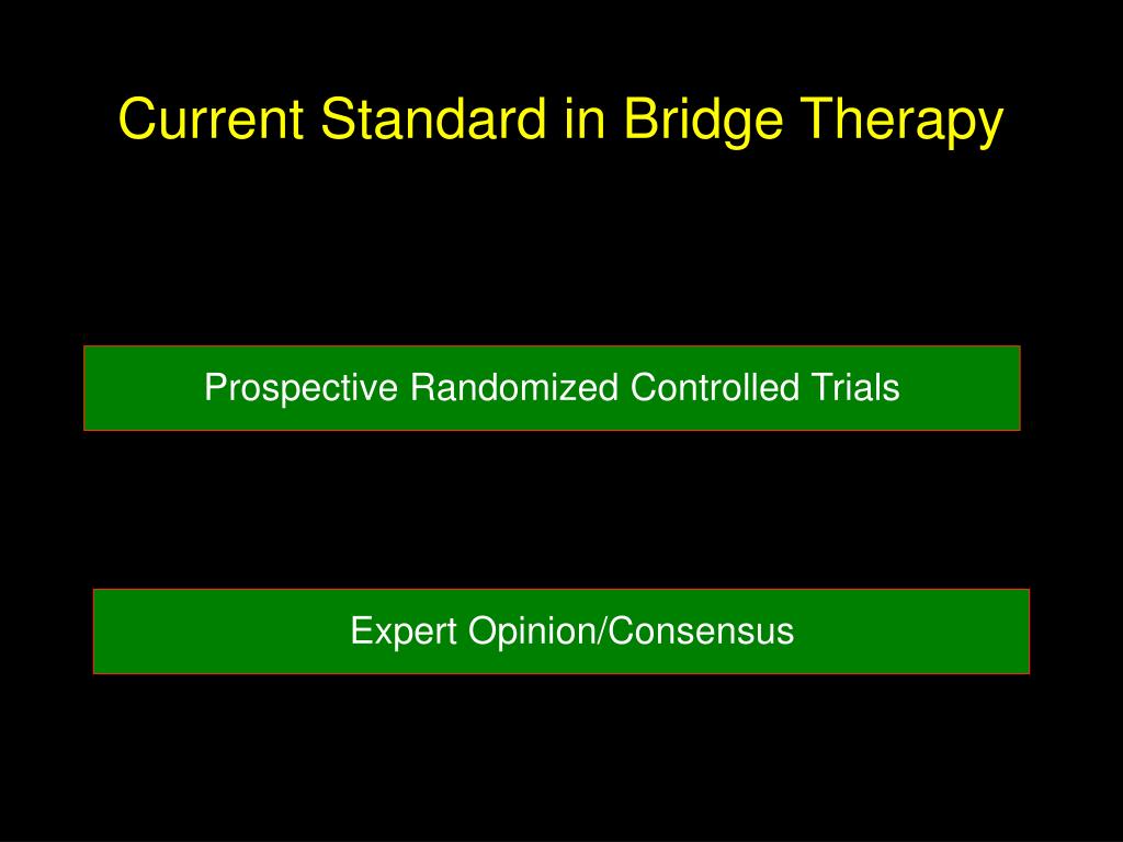 PPT - Bridge Therapy: Peri-operative Anticoagulation Management Amjad ...